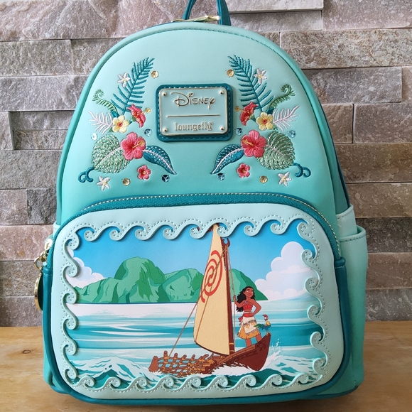 Loungefly | Bags | Loungefly Moana Princess Stories Series Moana Mini ...
